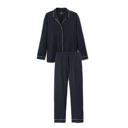 Calida Pyjama 'Night Lovers' Damen Gr&ouml;&szlig;e M schwarzmeliert Sommerkleid