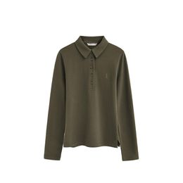 Polo Club Shirt 'PRIYANKA' Damen Gr&ouml;&szlig;e XXL gr&uuml;nmeliert
