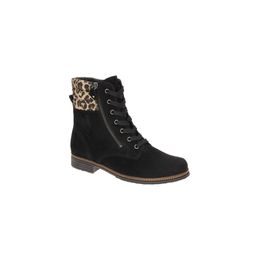 Gabor Boots 'Gabor Fashion Stiefelette schwarz Velour Luchs 74.672.37' Damen Gr&ouml;&szlig;e 38 schwarz