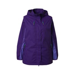 Ulla Popken Performance Jacket female size L/XL Dark purple