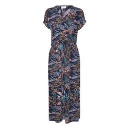Kaffe Dress female size 36 marine blue / Mixed colors