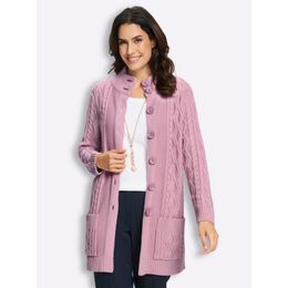 Longstrickjacke
