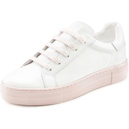 ELBSAND Damen Sneaker, wei&szlig;-ros&eacute;, Gr&ouml;&szlig;e 38