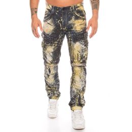 Cipo & Baxx CIPO & BAXX Jeans 'BJ494' male size 40 Khaki