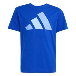 adidas Sportswear Performance Shirt 'Essentials' boy size 164 Blue / Pastel blue