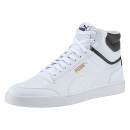 PUMA High-Top Sneakers male size 39 Black / White