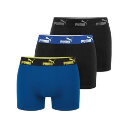 Puma Boxershorts Herren Gr&ouml;&szlig;e M blau