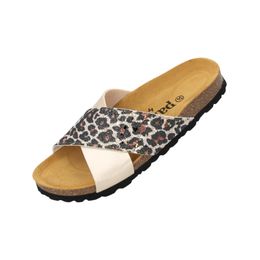 Palado By Sila Sahin Pantolette 'Palado Rianel Wild by Sila Sahin' Damen Gr&ouml;&szlig;e 39 gold