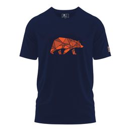 FORSBERG Shirt 'Espenson' male size XXXL Dark blue / Wine red / bright red