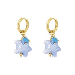 Cala Rose Earrings 'OCEAN STAR' female size One size Blue