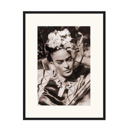 Liv Corday Bild Herren Gr&ouml;&szlig;e 50x60 schwarz / wei&szlig;