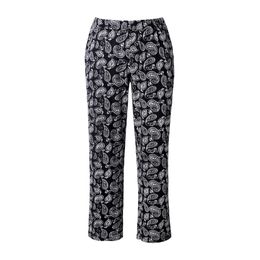 Ulla Popken Schlupfhose Damen Gr&ouml;&szlig;e 54/56 grau / schwarz