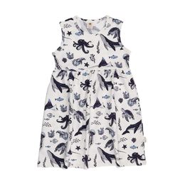 Walkiddy Kleid 'Walkiddy - Underwater World Sleeveless Dress' M&auml;dchen Gr&ouml;&szlig;e 98 wei&szlig;