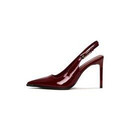 Cesare Gaspari Slingpumps Damen Gr&ouml;&szlig;e 40 burgunder