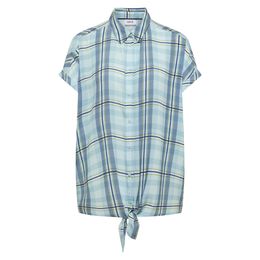 CECIL Blouse female size XXXL Gentian / Light blue