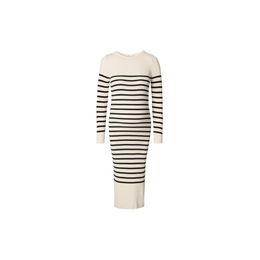 Noppies Kleid Damen Gr&ouml;&szlig;e 44 beige / dunkelgrau Sommerkleid