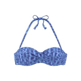 Elbsand Bikini Top female size 70 Blue / Navy