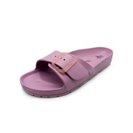 THIES Mules 'THIES 1856 Ecofoam Strap Sandal' female size 37 Mauve