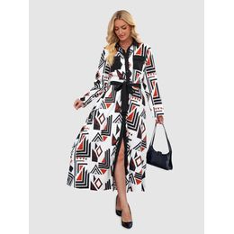 Lapaplus Blusenkleid 'Women Dress' Damen Gr&ouml;&szlig;e 42 bunt Sommerkleid