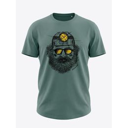 karlskopf Shirt 'BERGMANN' male size L Green