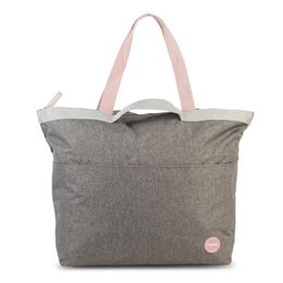 Punta Shopper Damen Gr&ouml;&szlig;e One Size hellgrau / dunkelgrau / rosa