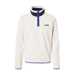 Napapijri Sweater 'T-Dergana' male size M Light beige / Blue / marine blue