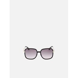 Max&co. Sonnenbrille 'Max &co MO0083 Shiny grey 56/18/145 Women Sunglasses' Damen Gr&ouml;&szlig;e 56 schwarz