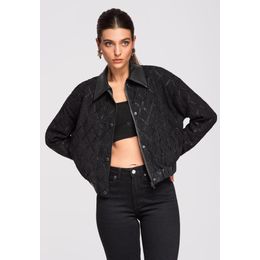 Ombre Jacke Damen Gr&ouml;&szlig;e S schwarz Sommerjacke