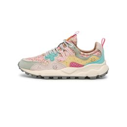 Flower Mountain Lace-Up Shoes 'YAMANO 3 WOMAN' female size 41 Beige