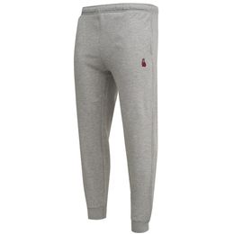 Mikon Pants 'Herz' male size 34 mottled grey / Light pink / Red