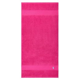 Ralph Lauren Home Handtuch 'POLOPLAYER' Herren Gr&ouml;&szlig;e 50 x 100 pink
