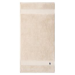 Ralph Lauren Home Handtuch 'POLOPLAYER' Herren Gr&ouml;&szlig;e 50 x 100 hellbraun
