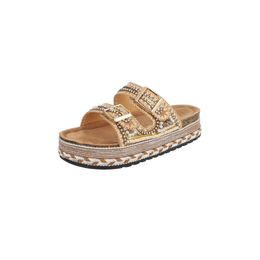 Ital-Design Mules female size 37 Camel / Sand