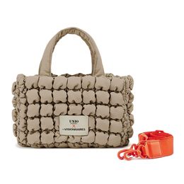 Les Visionnaires Handtasche 'Unio Cortina Bubble' Damen Gr&ouml;&szlig;e One Size sand / orange