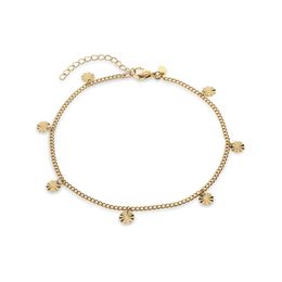 FAVS. FAVS Fu&szlig;kette Damen Gr&ouml;&szlig;e One Size gold