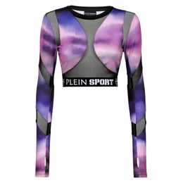 Plein Sport Funktionsshirt Damen Gr&ouml;&szlig;e 5XL purpur / schwarz / wei&szlig;