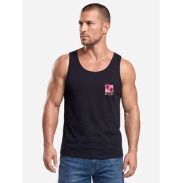 Neverless Shirt 'Palme Summer' male size XL Black