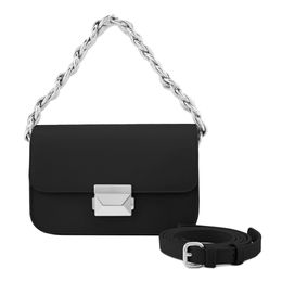 Seidenfelt Schultertasche 'Hallila' Damen Gr&ouml;&szlig;e One Size schwarz