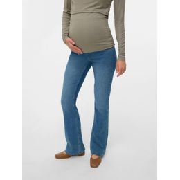 MAMALICIOUS Umstand Jeans 'MLCILLE' Damen Gr&ouml;&szlig;e 27 blue denim