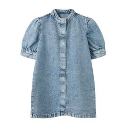 name it Kleid M&auml;dchen Gr&ouml;&szlig;e 152 blue denim