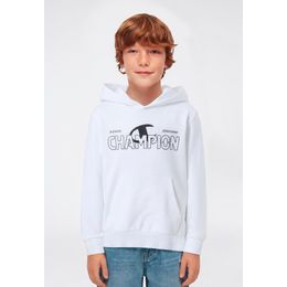 Champion Sweatshirt Jungen Gr&ouml;&szlig;e 140/146 schwarz / wei&szlig;
