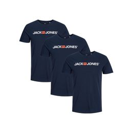 Jack & Jones Shirt 'Basic' Herren Gr&ouml;&szlig;e S dunkelblau