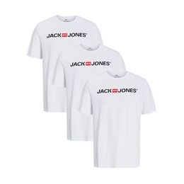 Jack & Jones Jack & Jones Shirt 'Basic' Herren Gr&ouml;&szlig;e XL wei&szlig;