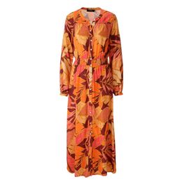 Aniston Casual Kleid Damen Gr&ouml;&szlig;e 40 orange / mandarine / pink / dunkelrot Sommerkleid