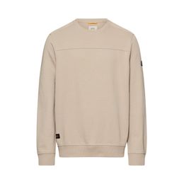 CAMEL ACTIVE Sweatshirt male size XL Beige / Dark grey / Orange