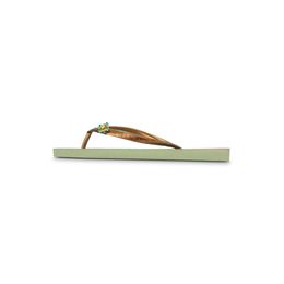 Uzurii Luxury Footwear T-Bar Sandals 'Stella Verde' female size 39.5 Green