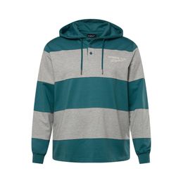 Men Plus Sweatshirt male size XL Grey / Petrol