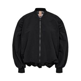 N&uuml;mph N&Uuml;MPH Freizeitjacke 'NUBOLINA JACKET' Damen Gr&ouml;&szlig;e XL schwarz Sommerjacke