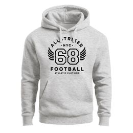 Neverless Sweatshirt 'Football NYC' Herren Gr&ouml;&szlig;e XL grau