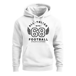 Neverless Sweatshirt 'Football NYC' Herren Gr&ouml;&szlig;e XS wei&szlig;